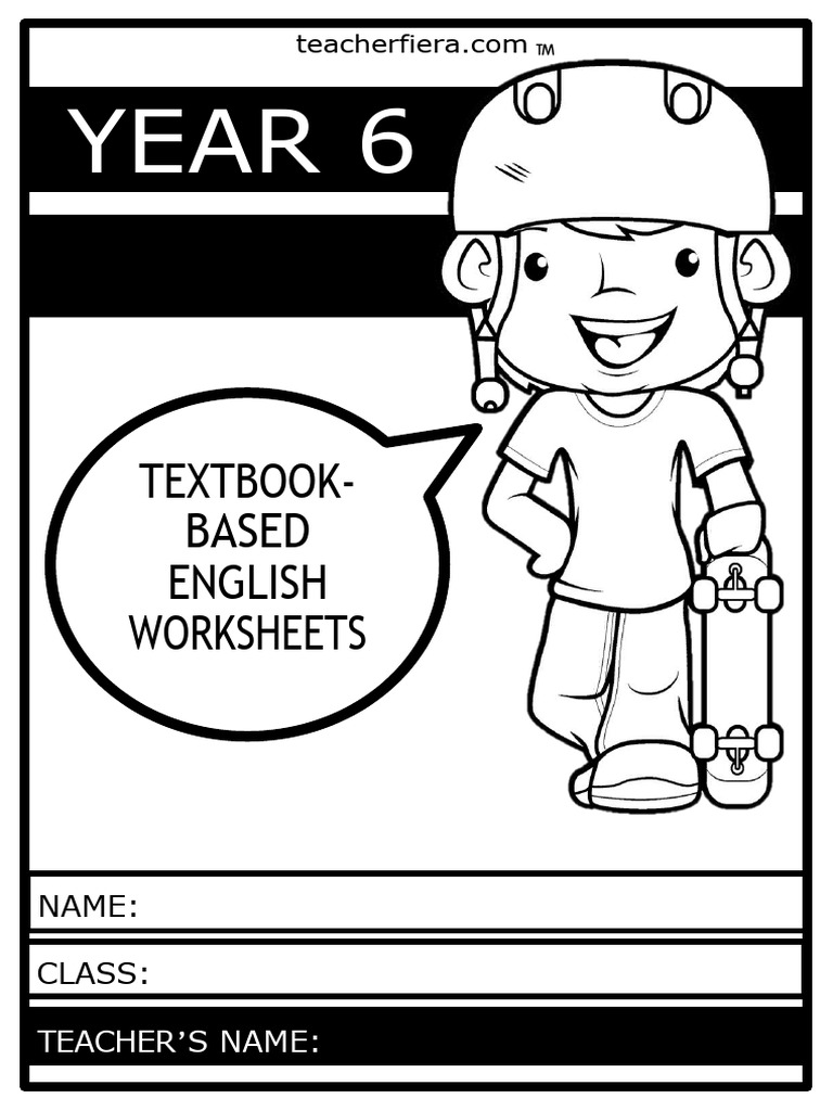 YEAR-6-UNIT-1-WORKSHEETS-1 LLLLL | PDF | Verb