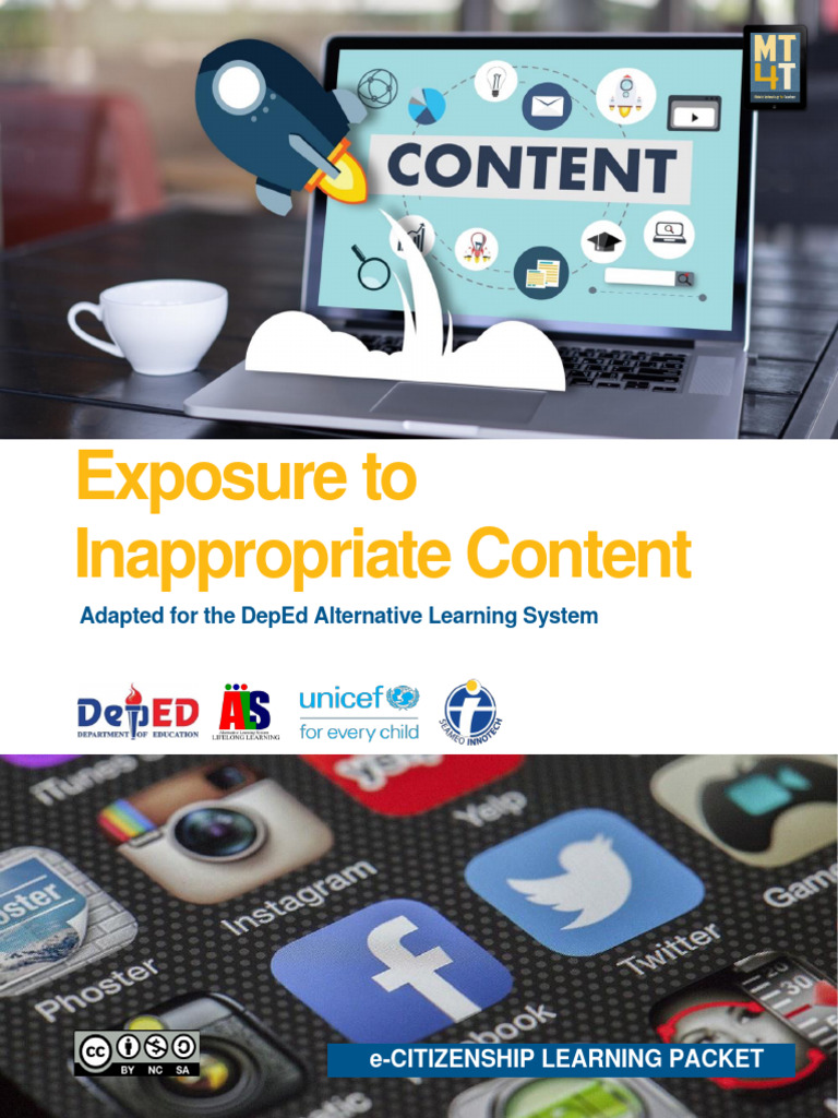 Exposure To Inappropriate Content (Teacher's Guide Tagged 20210726 ...