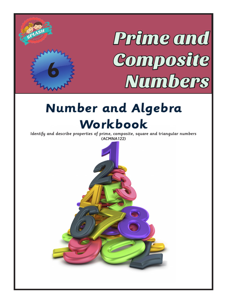 Prime Composite Square and Triangular Numbers Workbook | PDF | Prime ...