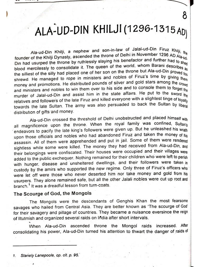Ala Ud Din Khilji | PDF