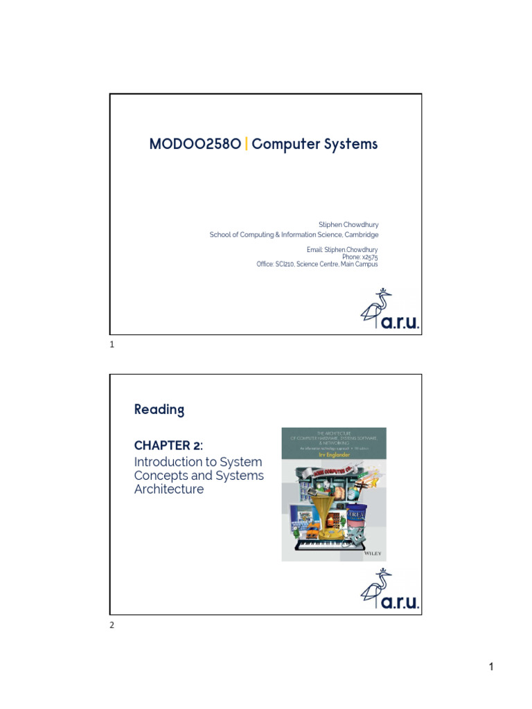 System Concepts & Architecture Guide | PDF | Client–Server Model | System