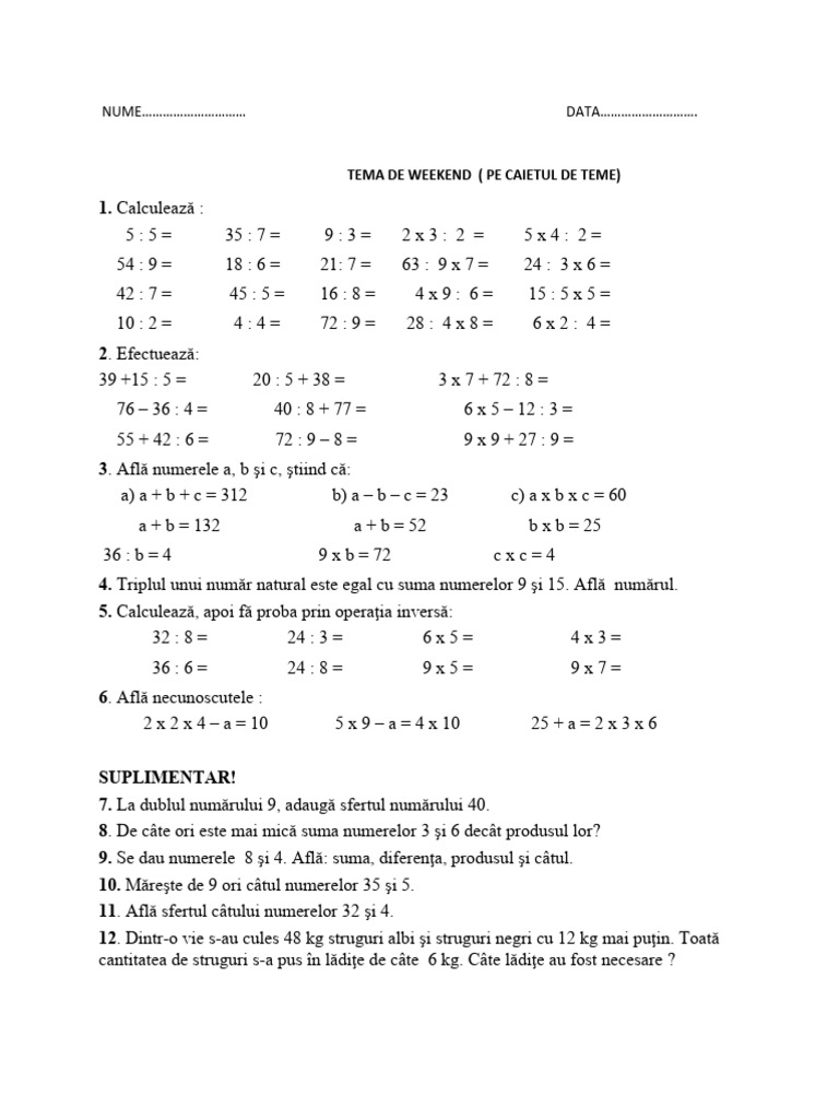 Tema Mate | PDF | Teaching Methods & Materials