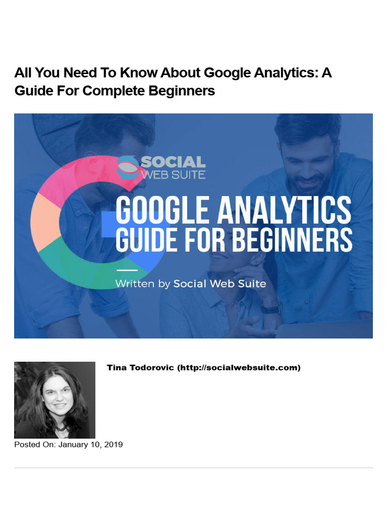 Google Analytics | PDF