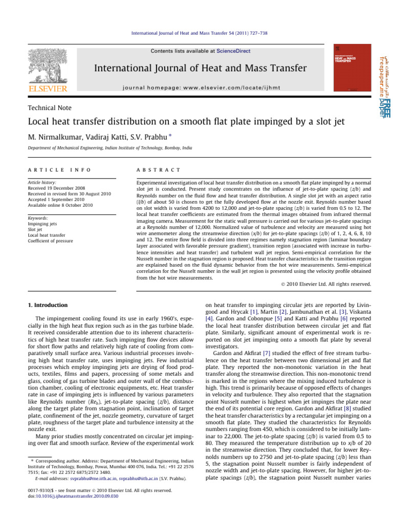 Validation Paper | PDF | Reynolds Number | Heat Transfer