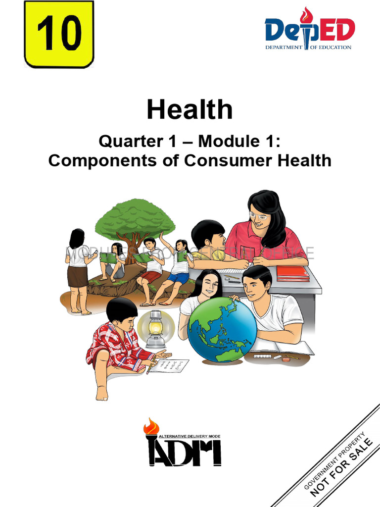 Health10 q1 Mod1 Components-Of-Consumer-Health | PDF | Health Care