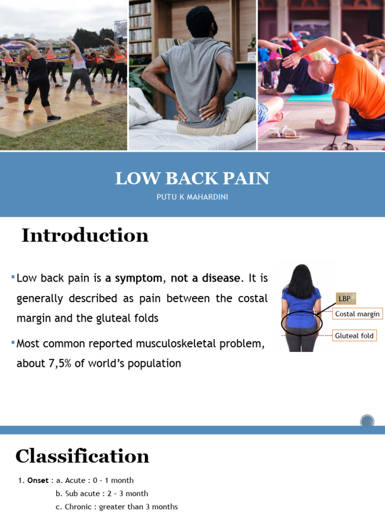 Low Back Pain | PDF
