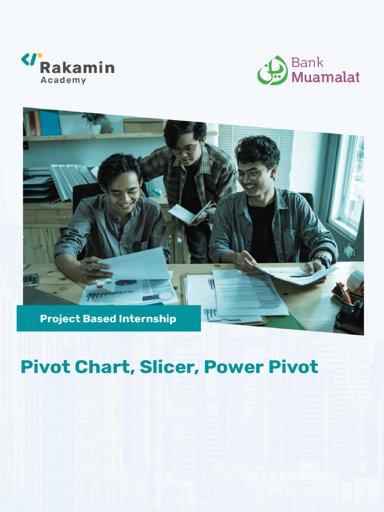 3 Pivot Chart Slicer Power Pivot Rakamin Pdf 