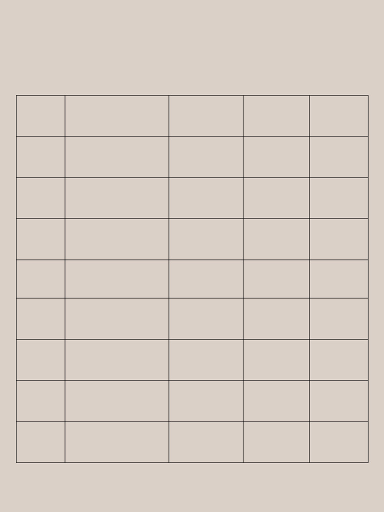 Tle Table | PDF