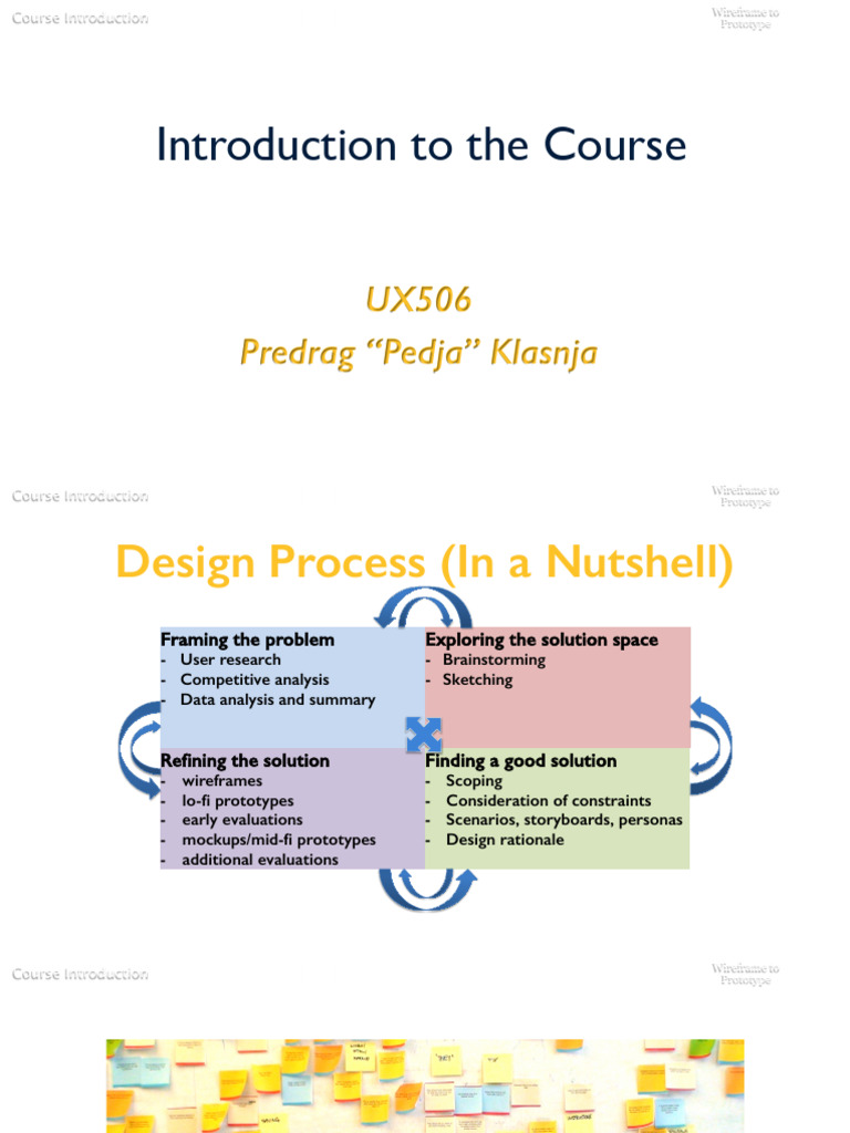 L01 Course Introduction | PDF | Design | Computing