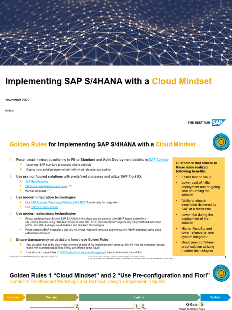 SAP S/4HANA Cloud Implementation Guide | PDF | Computers
