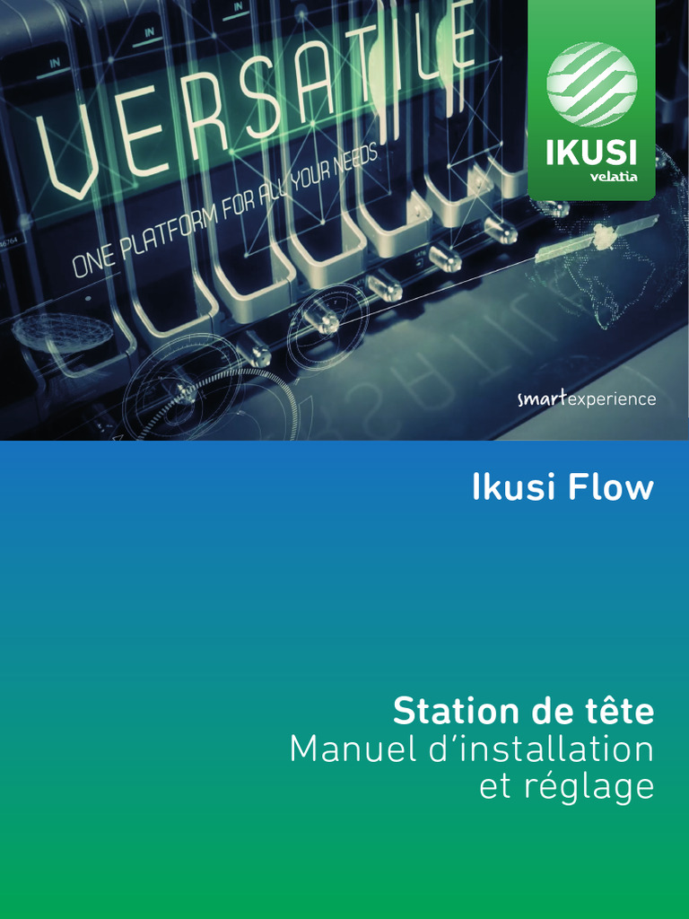 Manuel d'installation et réglage Station de tête Ikusi Flow_fr | PDF