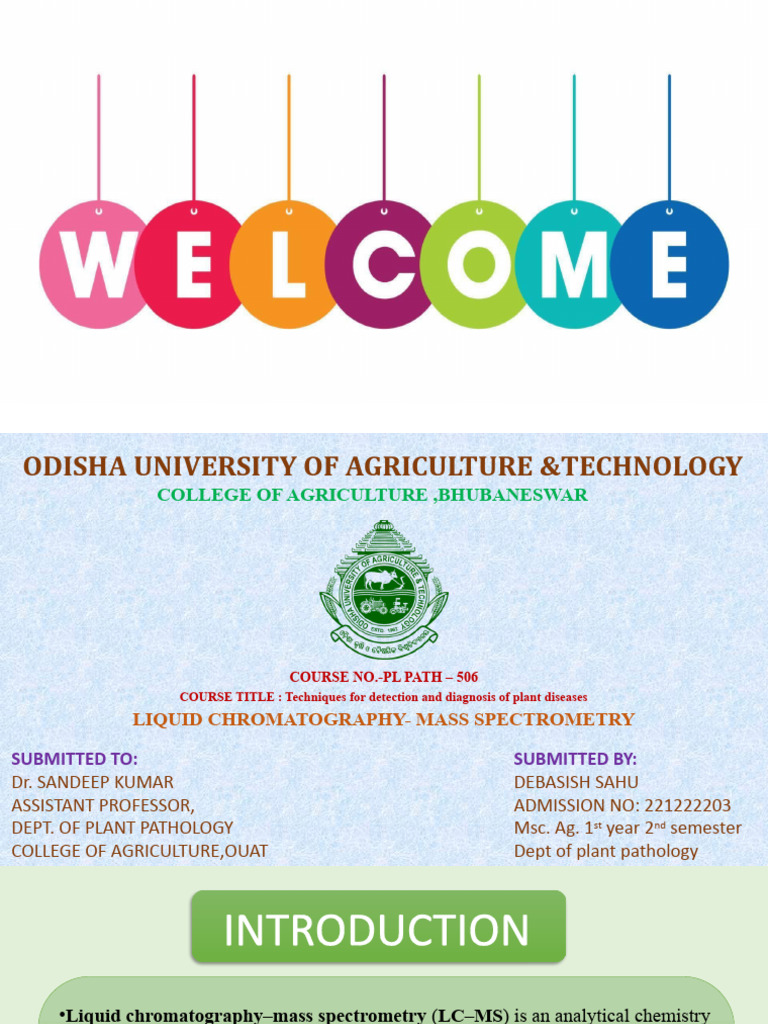 LCms 221222203 | PDF | Liquid Chromatography–Mass Spectrometry | Mass ...