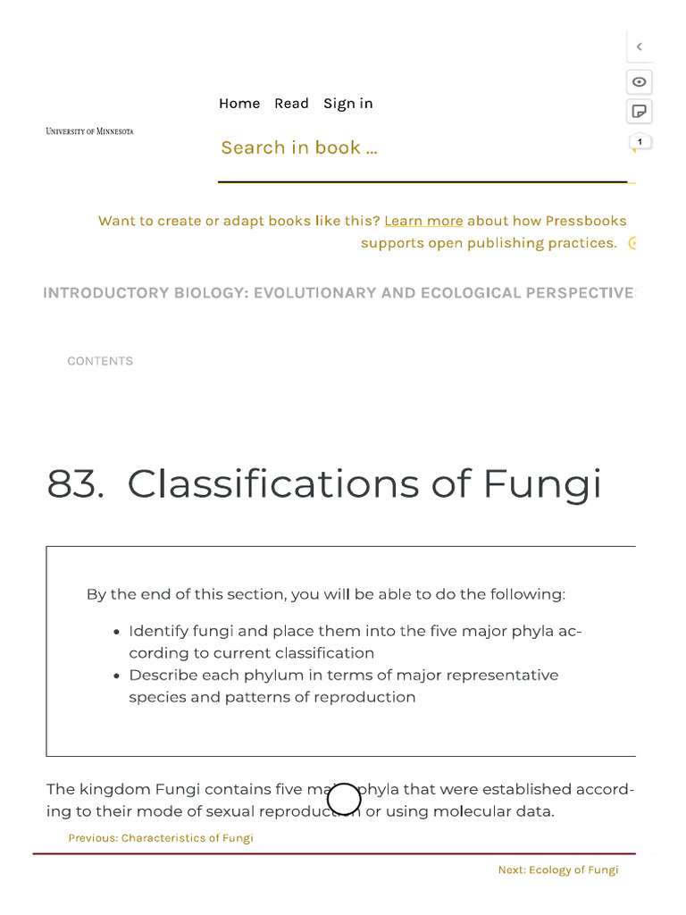 Fungi Classification | PDF