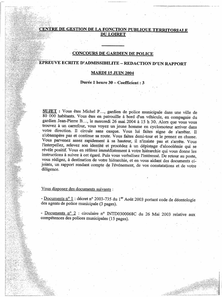 Rapport | PDF