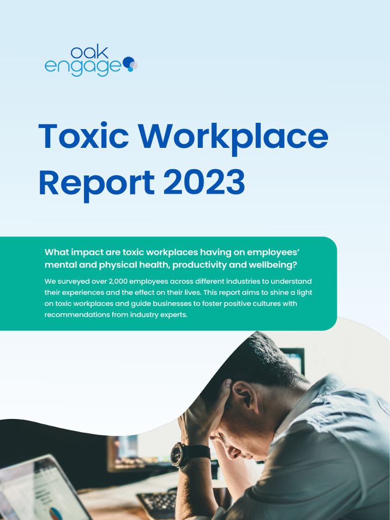 Toxic Workplace Report Final Cleaned | PDF