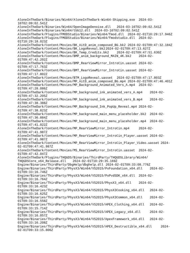 Manifest NonUFSFiles Win64 | PDF | Computer File Formats | Computer File