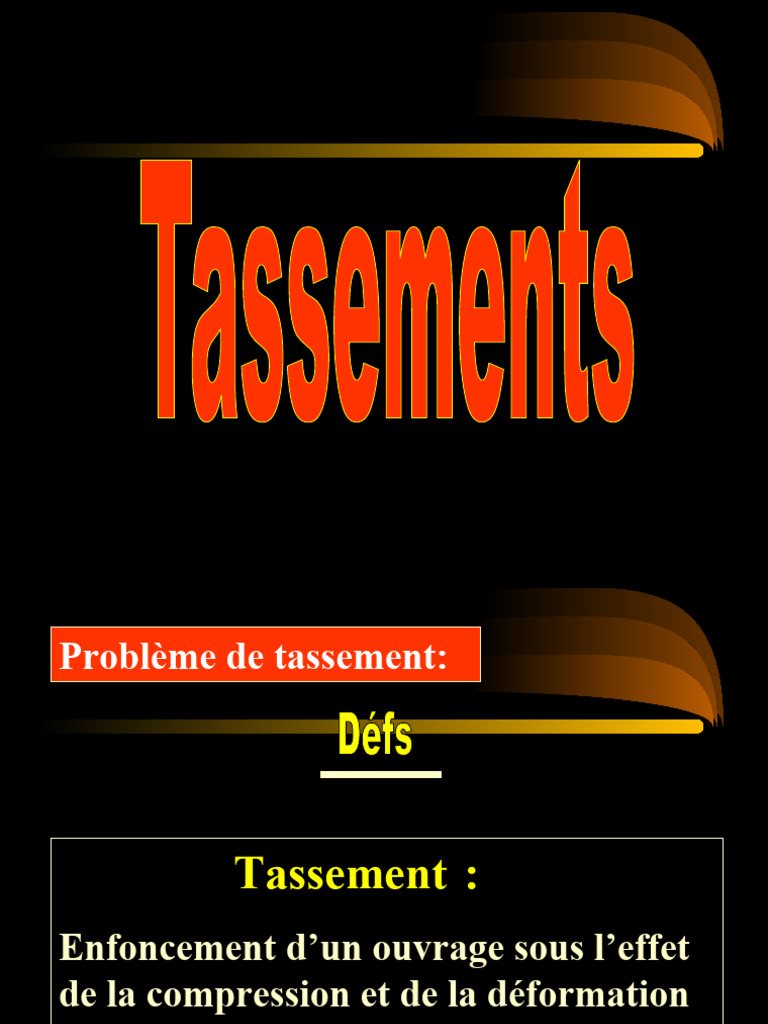 A3 Tassement | PDF