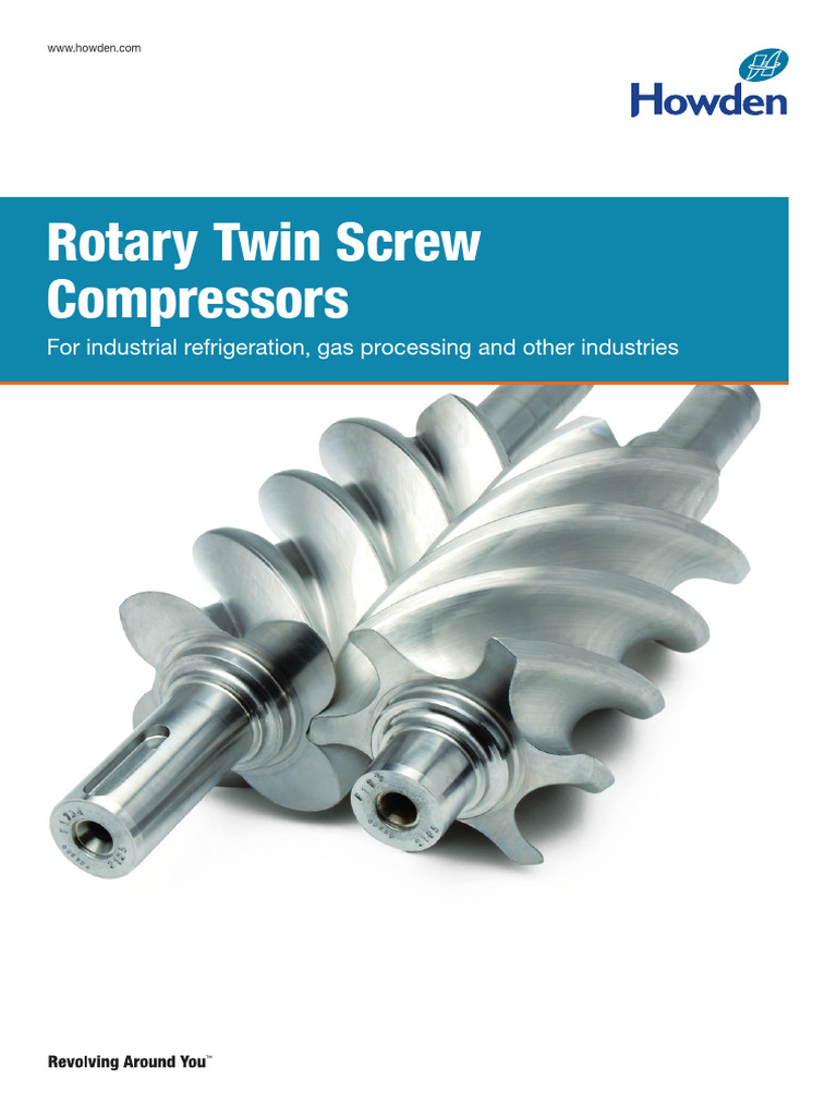 Howden_ScrewCompressor_Brochure | PDF | Pump | Machines