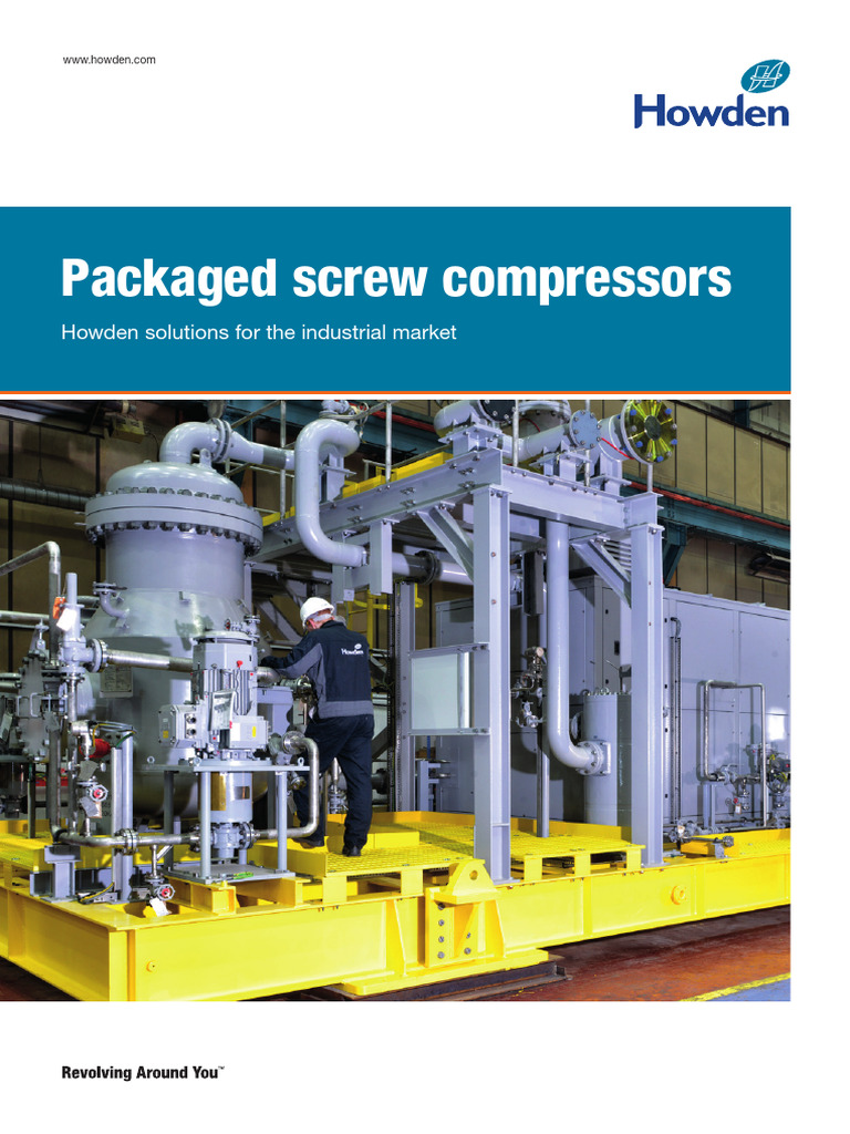 Howden ScrewCompressorPackage Industrial Brochure | PDF | Reliability ...