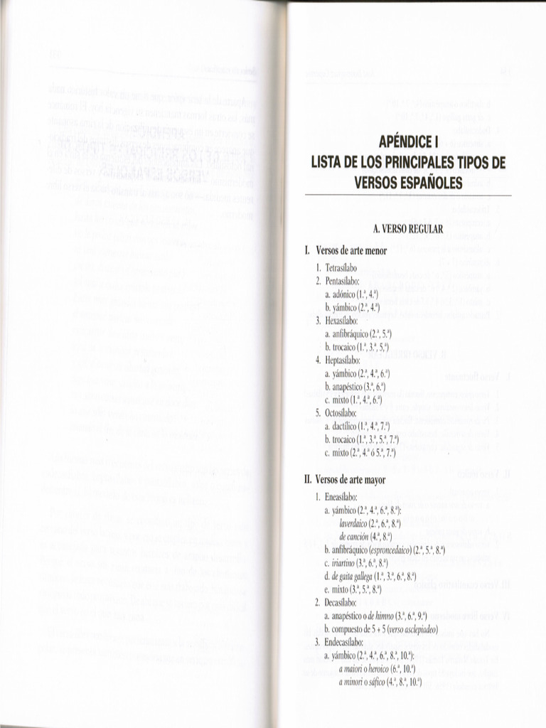 Modelos de Verso y Combinaciones Métricas | PDF
