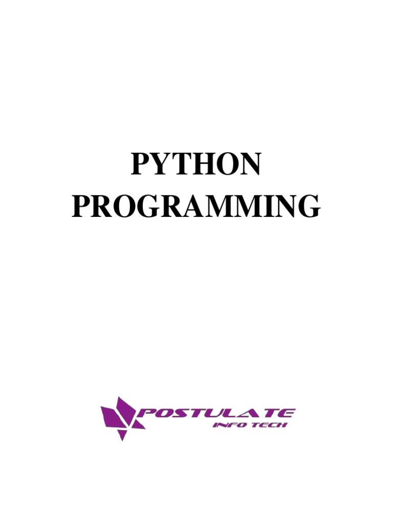 Python Full Material With Exercise Pdf Data Type Python Programming Language