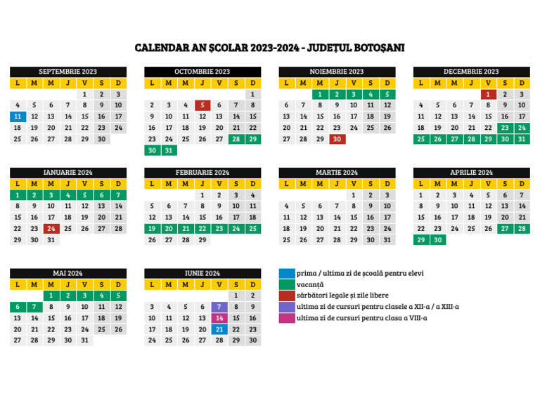 Calendar_scolar_2023-2024_BT | PDF