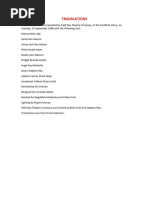 Translations - Brian Friel (Full Play) | PDF