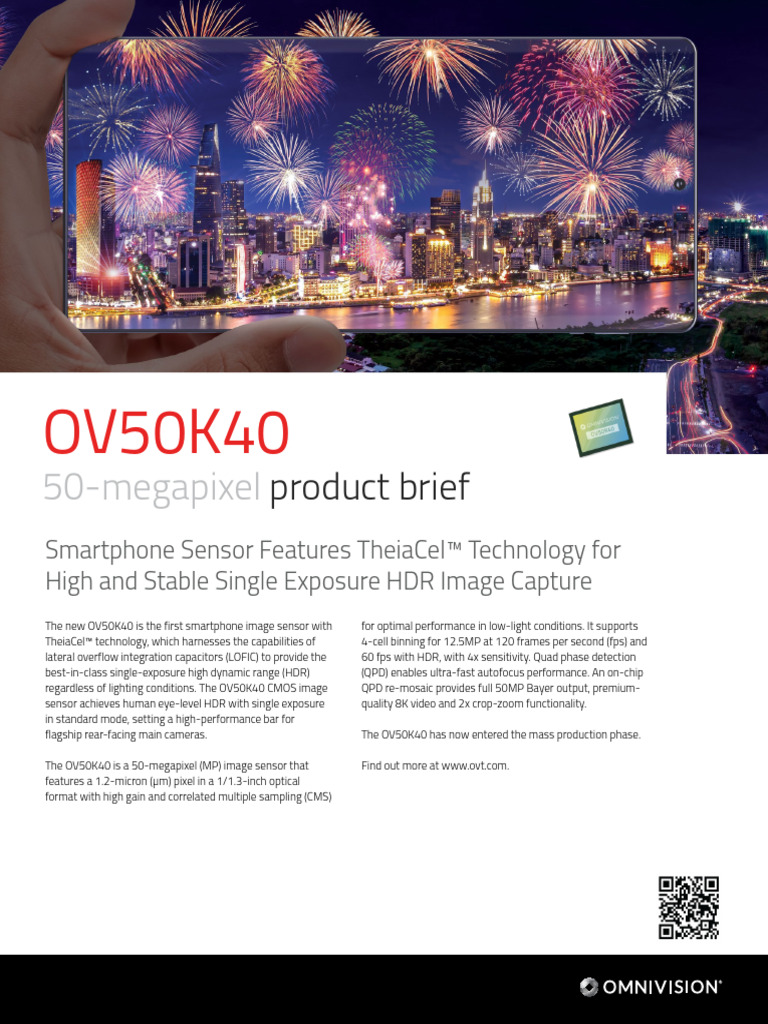 OV50K40 PB v1.0 WEB | PDF | Raw Image Format | Autofocus