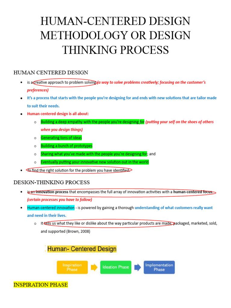 Human Centered-Design | PDF | Cognition | Cognitive Science