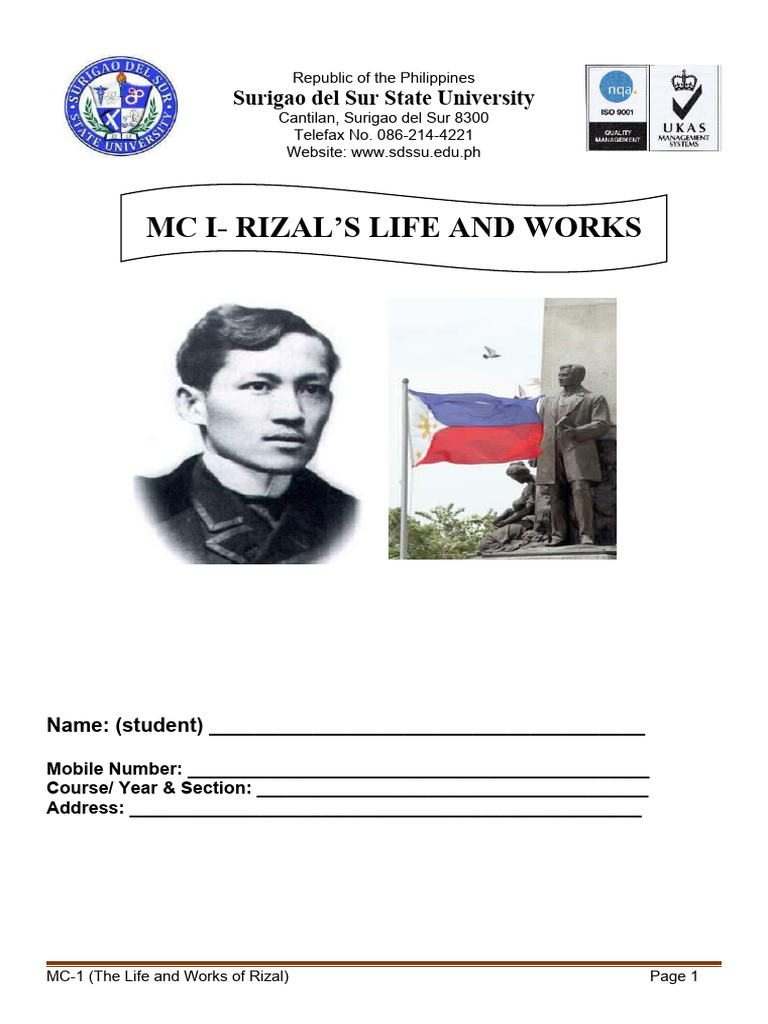 Rizal Modules Complete | PDF