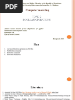 SolidWorks Boolean Operations Guide | PDF
