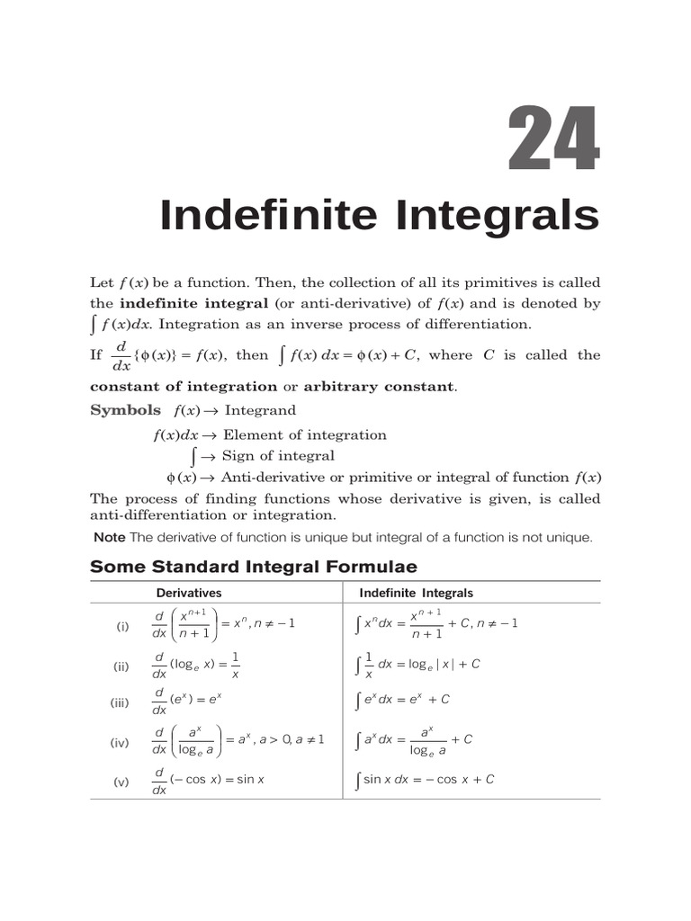 Improper Integral Formulas | PDF | Integral | Function (Mathematics)