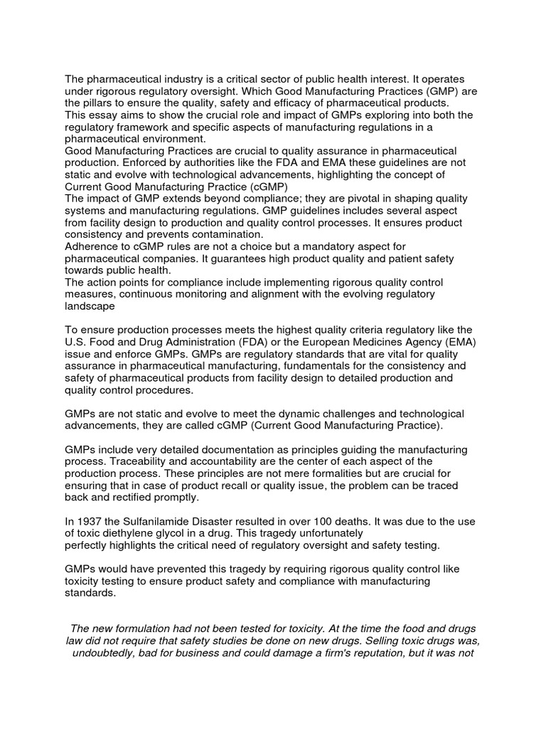 GMP | PDF | Self-Improvement