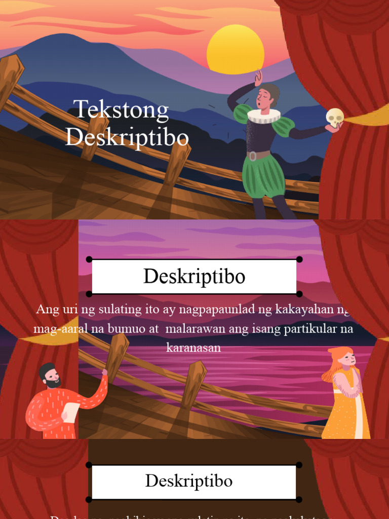 Tekstong Deskriptibo | PDF