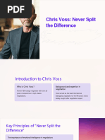 Never Split The Difference by Chris Voss | PDF | Negotiation | Empathy