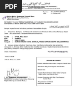 Contoh Notis Persidangan Tahunan Caw Umno | PDF