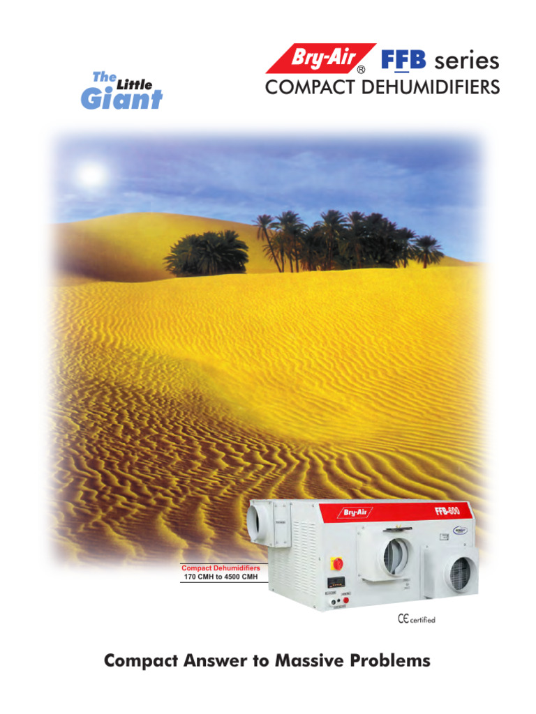 Compact Dehumidifiers: FFB Series Overview | PDF | Adsorption | Materials