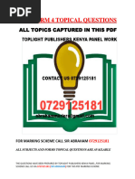 Cre Form 1 Work Revision Questions | PDF | Covenant (Biblical) | The Exodus