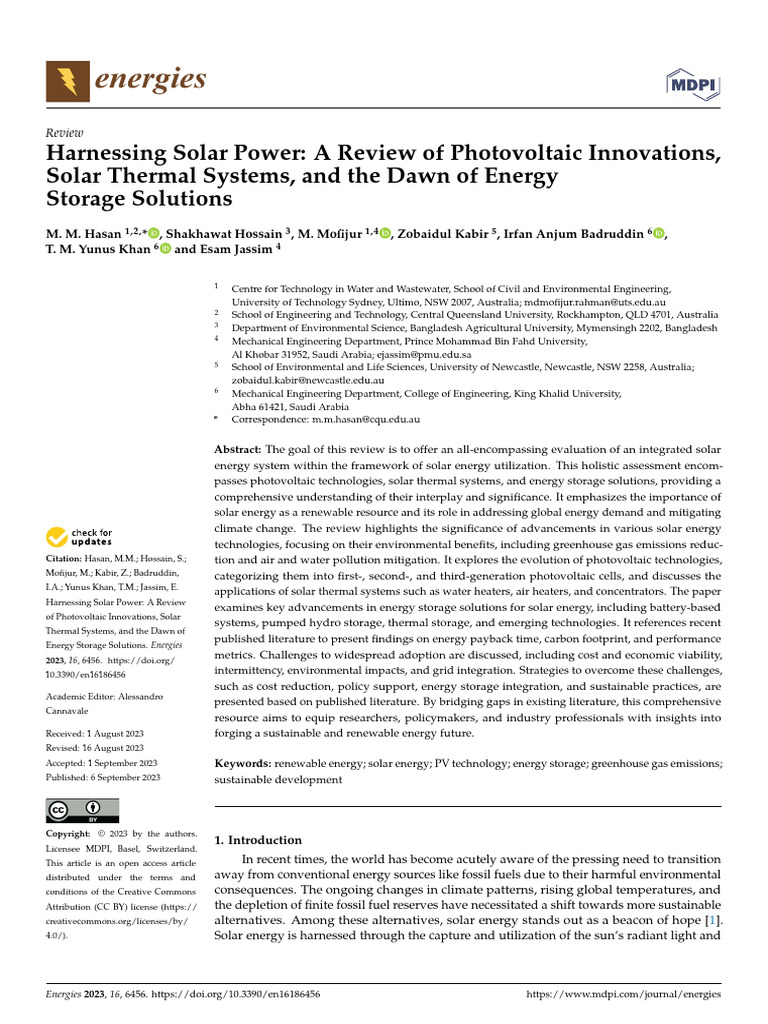5-Harnessing Solar Power - A Review of Photovoltaic Innovations, Solar ... 5-Harnessing Solar Power - A Review of Photovoltaic Innovations, Solar ...