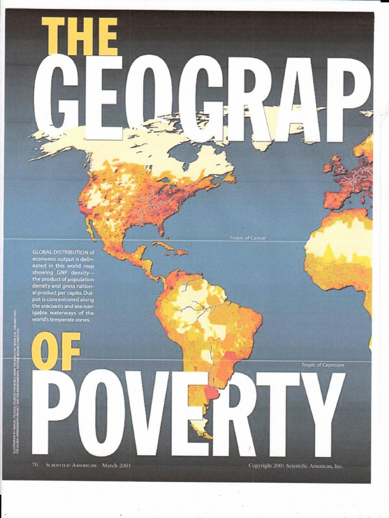 The Geography of Poverty and Wealth | PDF