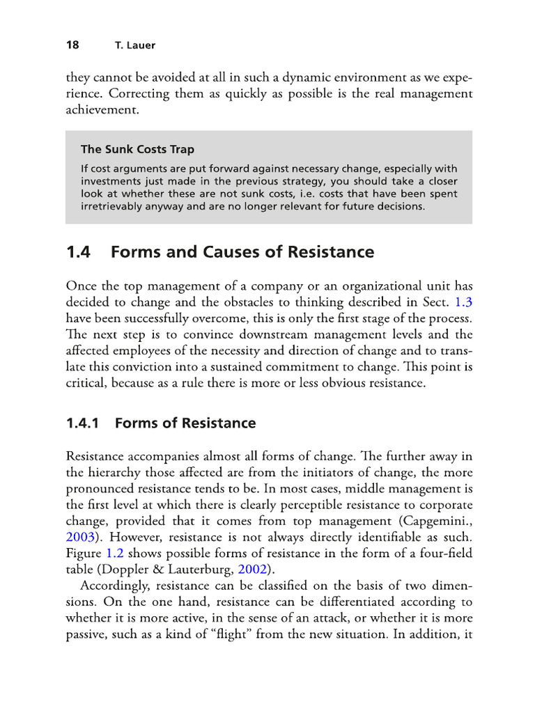 Week1_Forms and Causes of Resistance | PDF