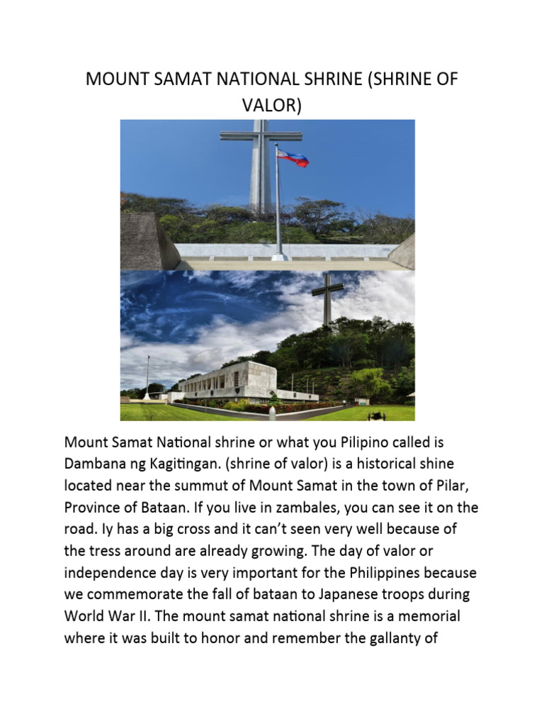 Mount Samat | PDF