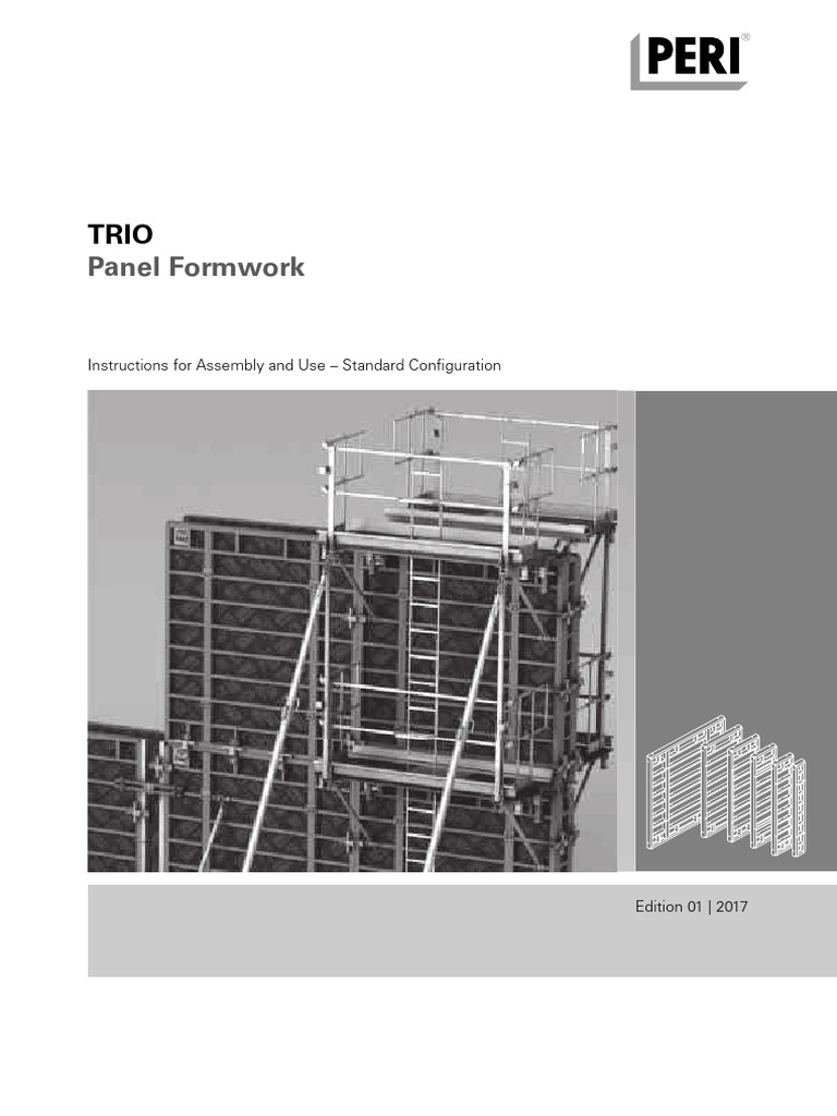 Trio Panel Formwork Instructions For Assembly and Use | PDF | Personal ...