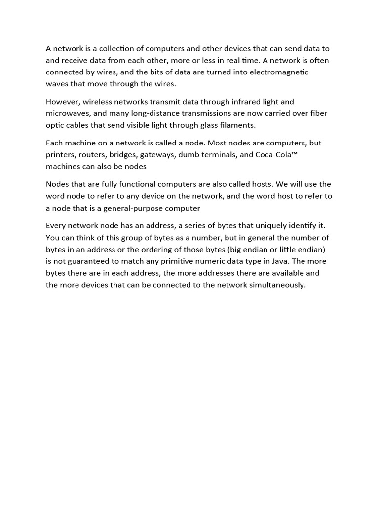 Network Basics | PDF