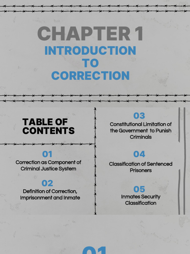 CHAPTER-1 | PDF | Prison | Detention (Imprisonment)