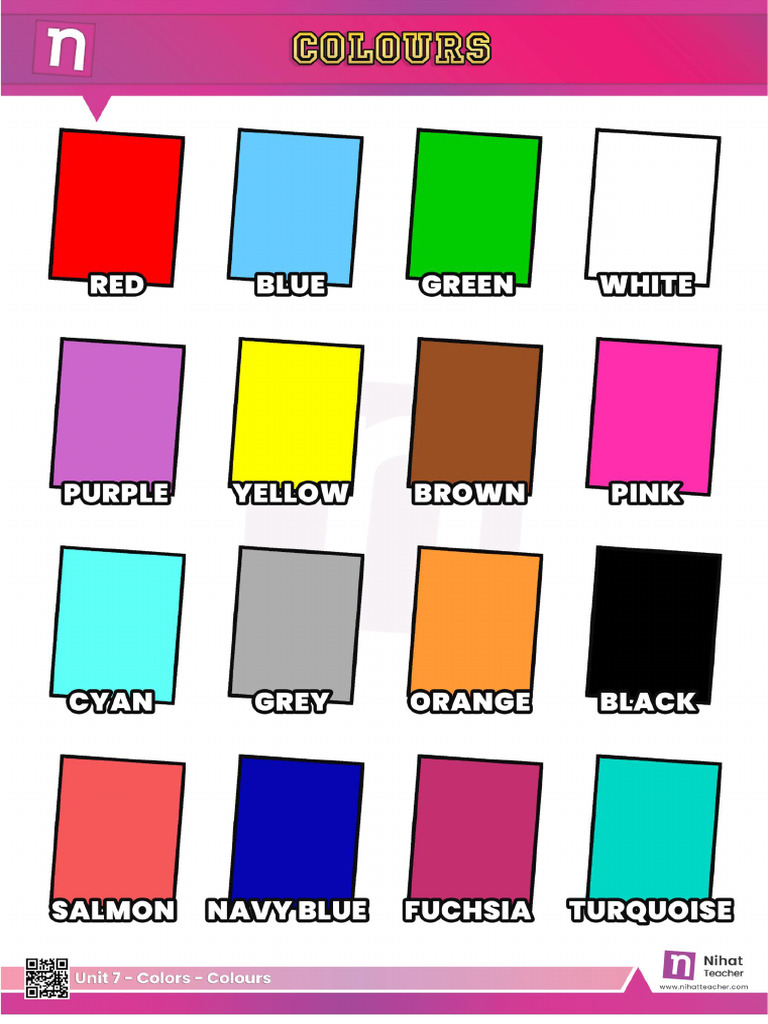 Colours Poster | PDF