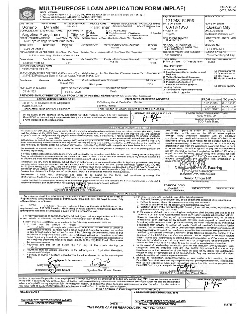 MPL Soriano Daniella | PDF