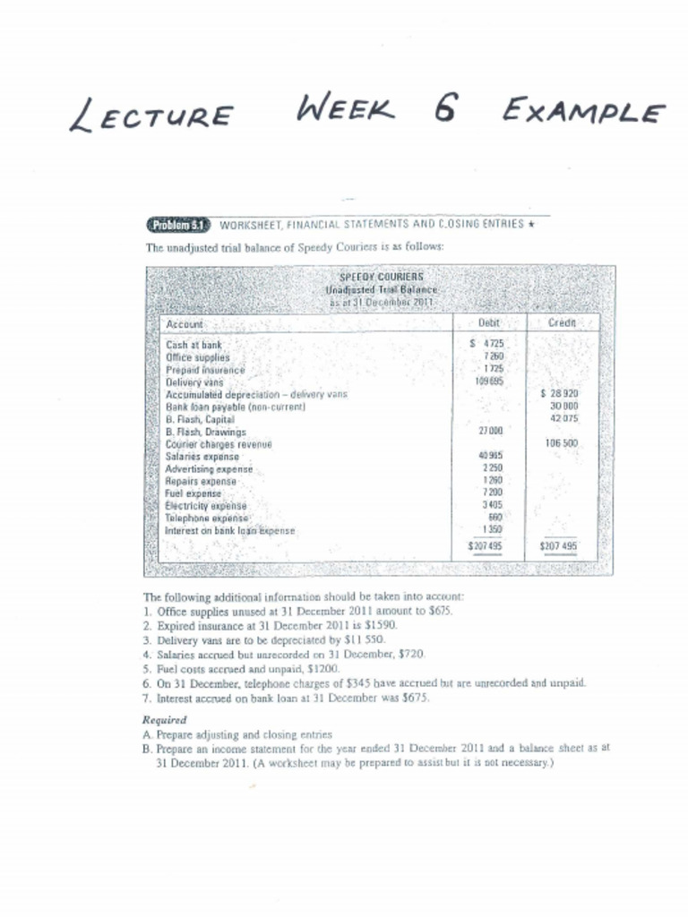 Week 6 Lecture Example | PDF