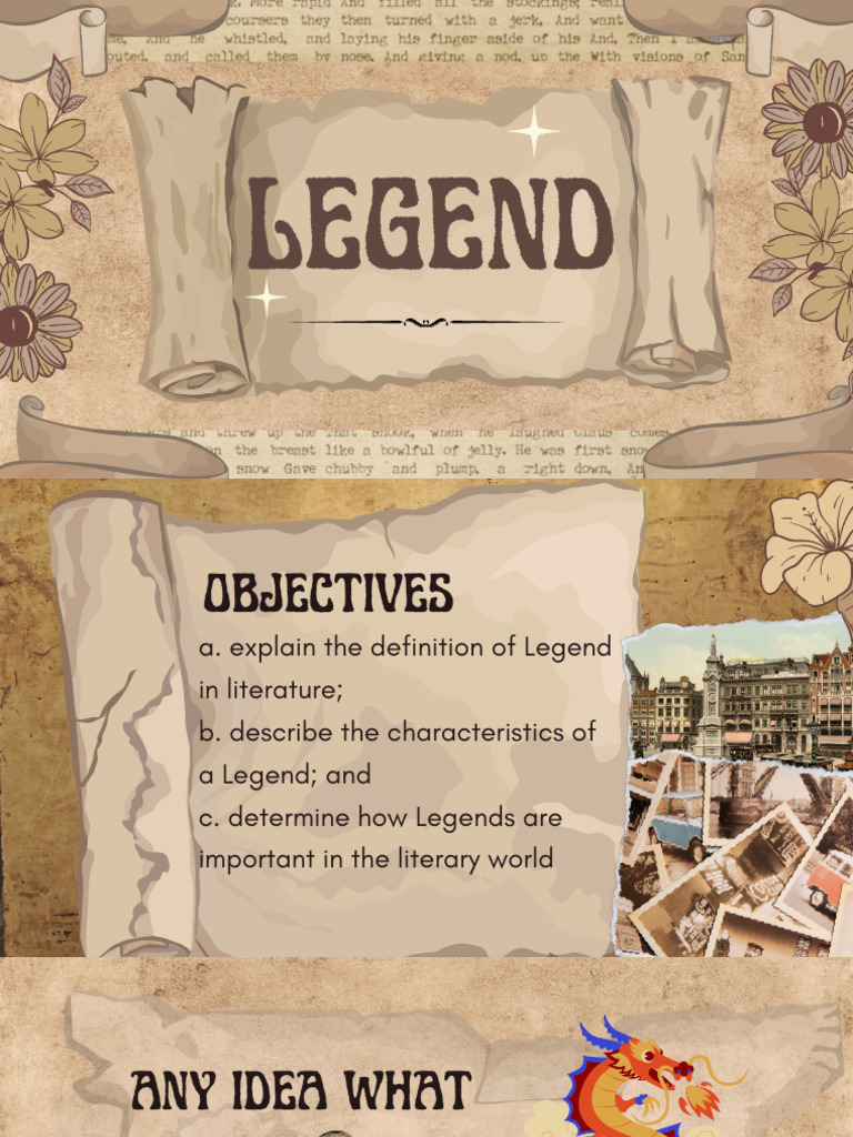 LEGEND | PDF | Legends | Traditional Stories