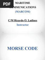 Morse Code Cheat Sheet | PDF
